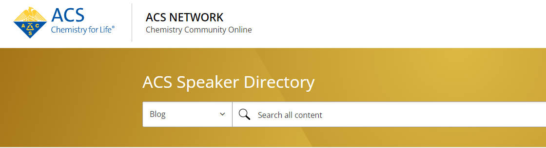 ACS Speaker Directory - Common Questions - ACS Community